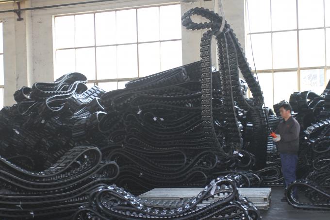 49 Link 86mm Pitch Rubber Track Crawler For Loader Machine