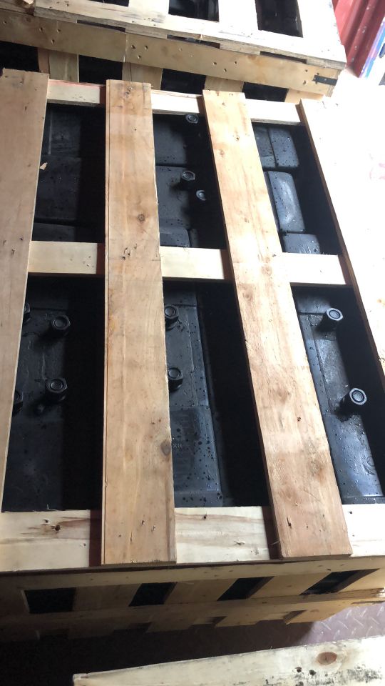Bolt On Rubber Track Shoes Width 150mm Excavator Track Pads