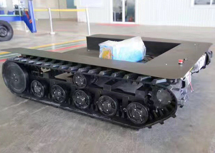 Platform Type Rubber Track Undercarriage System 1850mm Length For ...