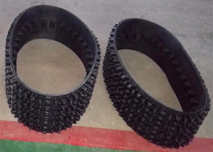 Black Color Snowmobile Parts Tracks , Snowmobile Parts Tracks High ...