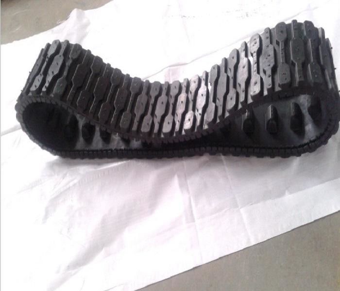 Mini Size Rubber Crawler Tracks , 170 × 64 × 42 Paver Rubber Tracks ...