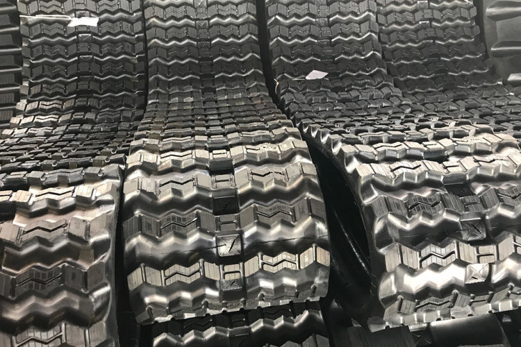 Compact Skid Loader Tracks High Tractive Force Rubber track B450X86ZZ*55