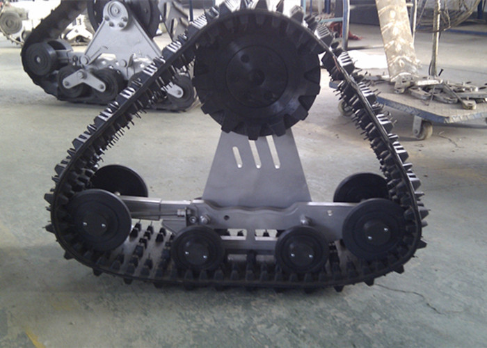 High Running Speed Auto Track System 800mm Length With Low Ground Pressure