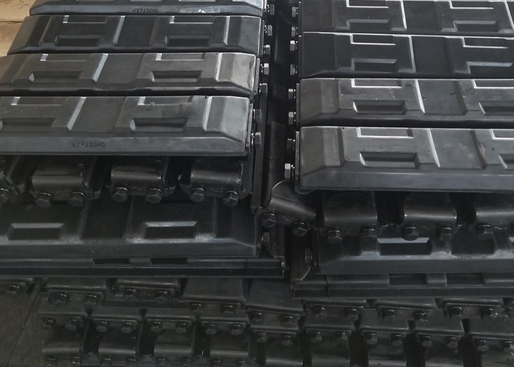 Length 450mm Roadliner Clip On Excavator Rubber Pads